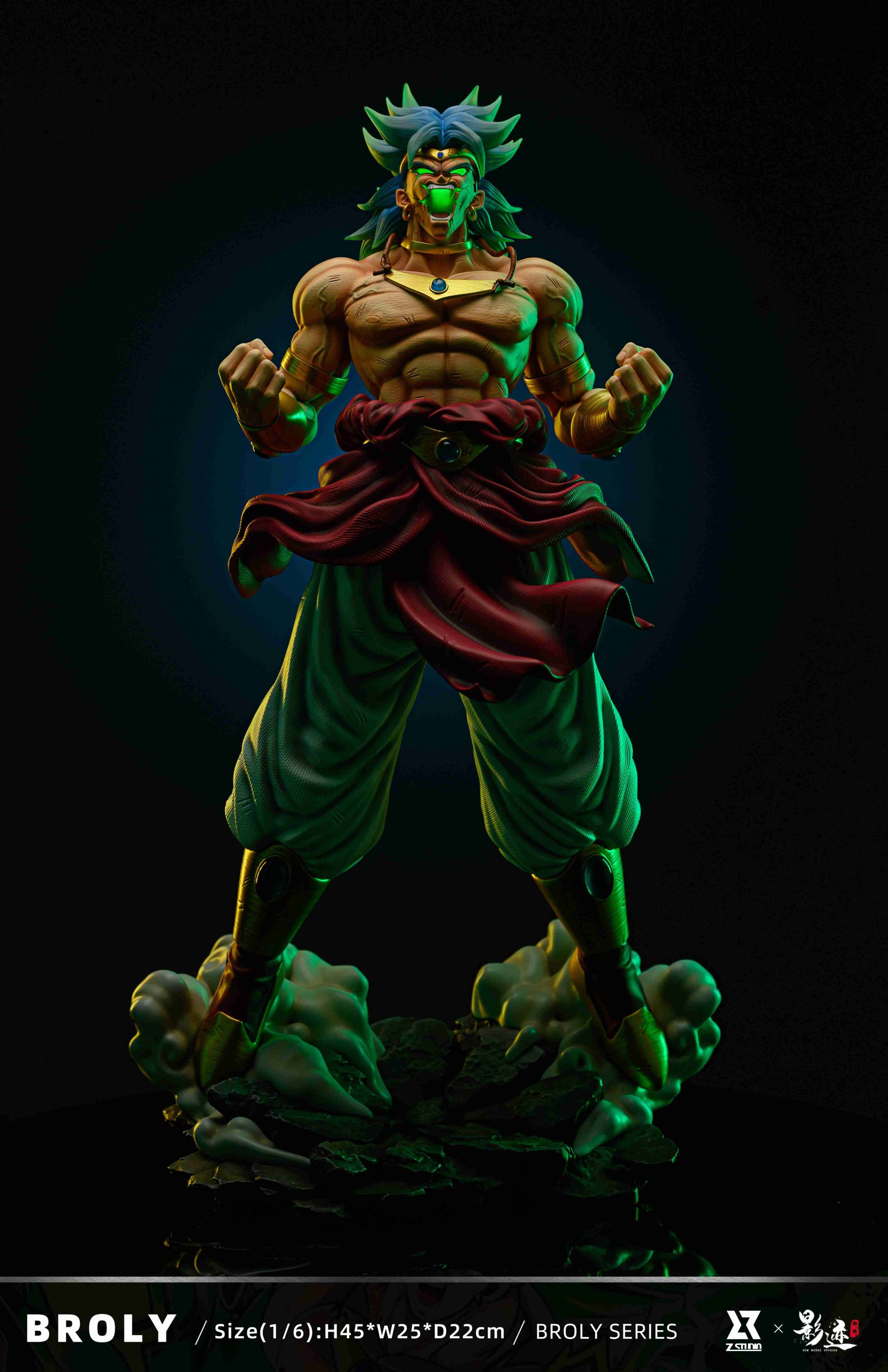 Z Studio x Dim Model Studio Dragon Ball Z Broly | Mirai Collectibles